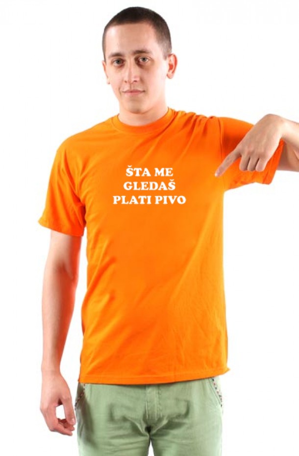 Majica Šta me gledaš | Sa natpisima Natpisi - SRPSKI | Pokloni kojima ...